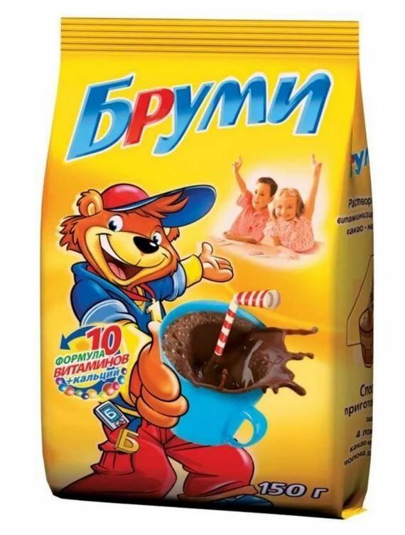 Бруми Какао растворимый, 150 г