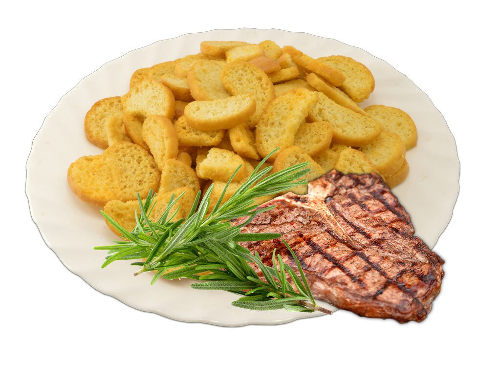 Сухарики багетные со вкусом Шашлык, 1 кг, Клема