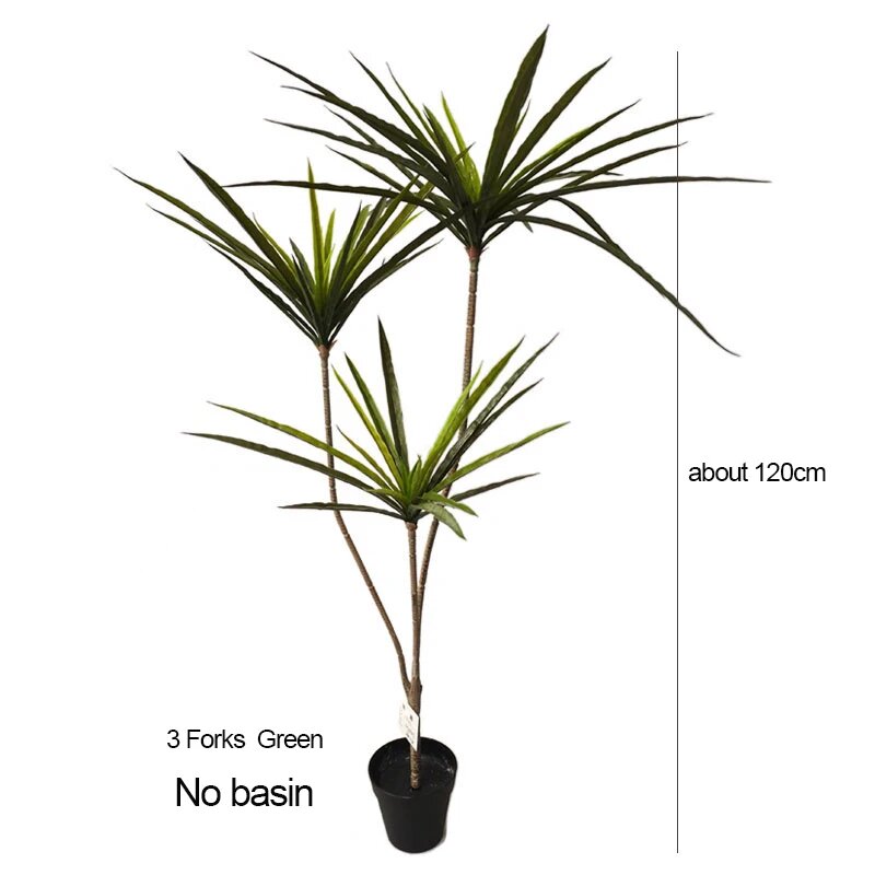 Искусственные растения Драцена ON-Merit 90-120 см 3 Forks Green A