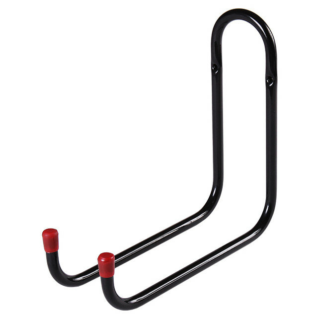 Крюк настенный L-образный двойной 205х223мм 30кг черный