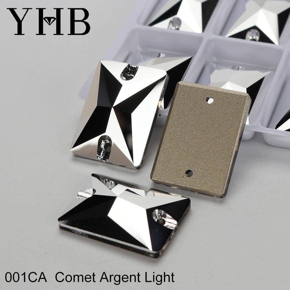 YHB стразы 10-14 мм, 36 шт, Comet Argent Light 001CA