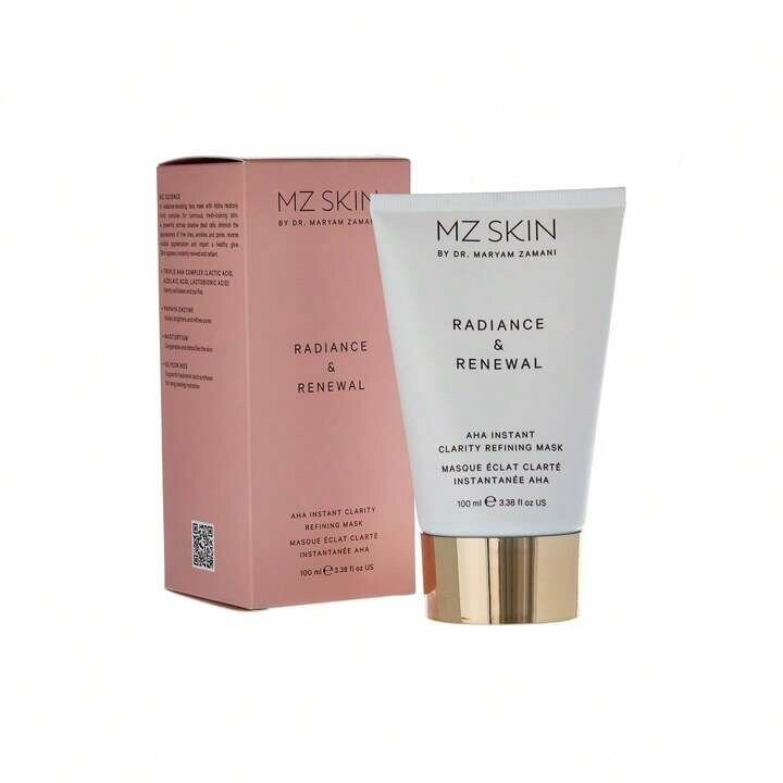 MZ Skin Обновляющая и сияющая маска для лица всех типов кожи Radiance & Renewal AHA Instant Clarity Refining Mask 100ml