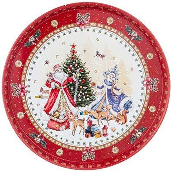 Поднос сервировочный Agness "christmas collection" 33х2,1 см.