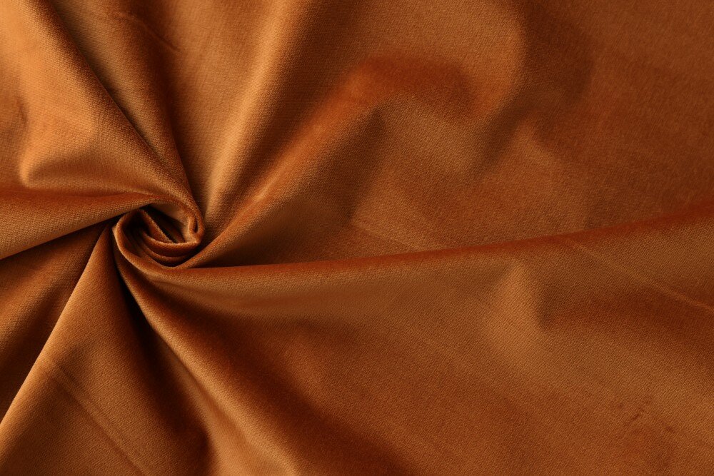 Ткань бархат золотисто-коричневый (микро вельвет), ширина 1.5 м