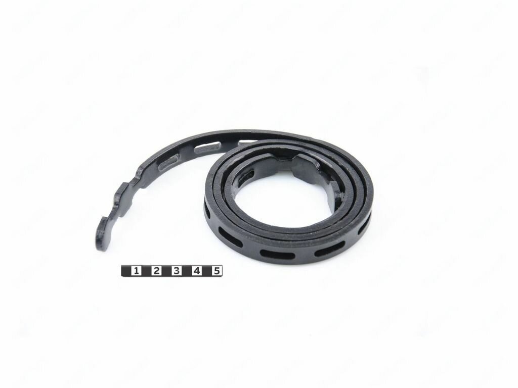 Ремень крепежный универсальный, 880 х 13 х 4 мм, материал полиуретан, цвет черный