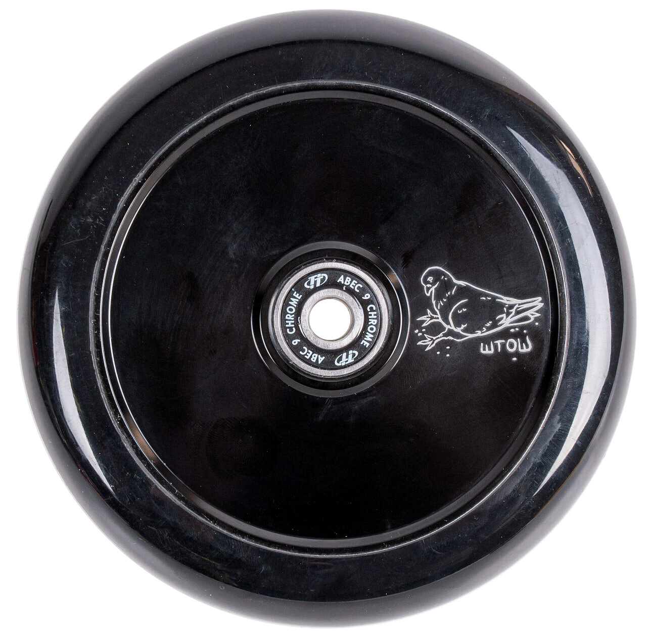 Колесо для трюкового самоката Tech Team TT 120х24 мм. Bird Black