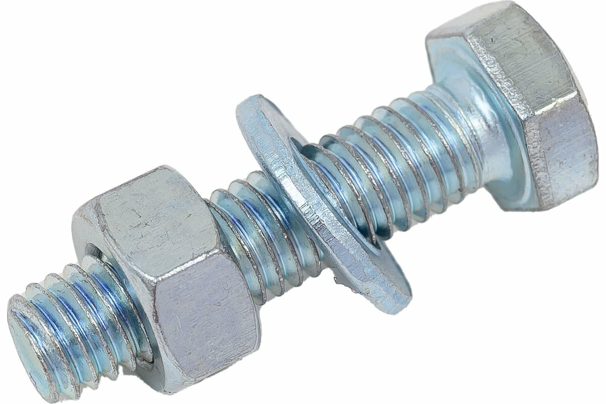 Крепежная техника набор болт с шг полная резьба din 933 6x25 20шт 17832