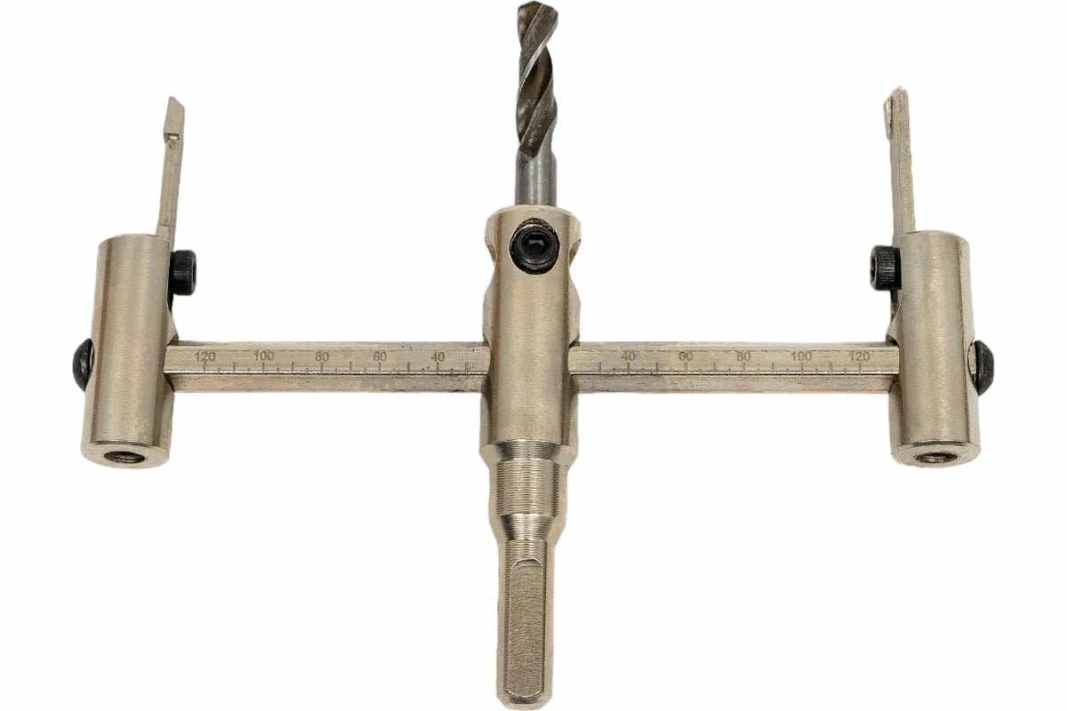 HEADROCK регулируемое сверло по дереву балеринка 30-120 мм для точного сверления древесины