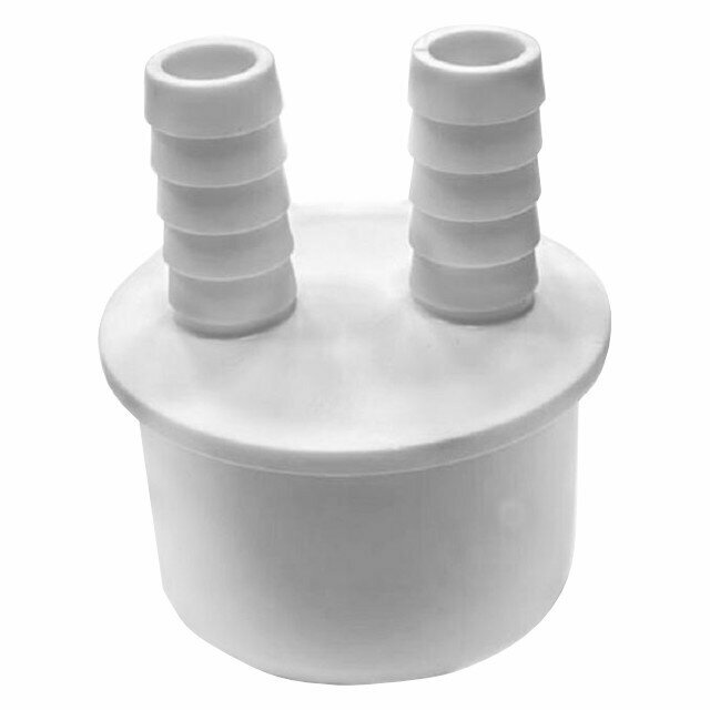 Переходник для подключения шланга двойной 50х14мм для водоснабжения и техники