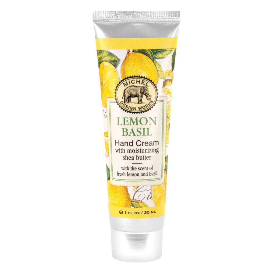 Крем для рук Michel Design Works Лимонный базилик 30мл, премиум качество