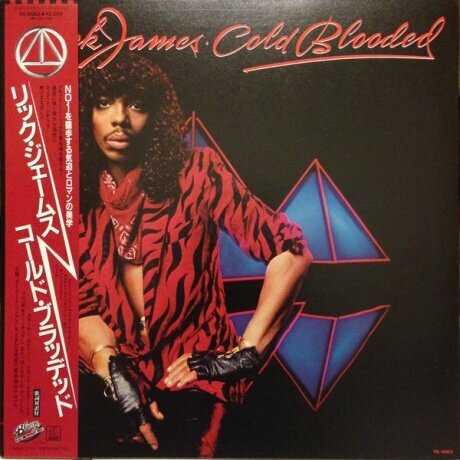 Старый винил, Motown, RICK JAMES - Cold Blooded (LP , Used)