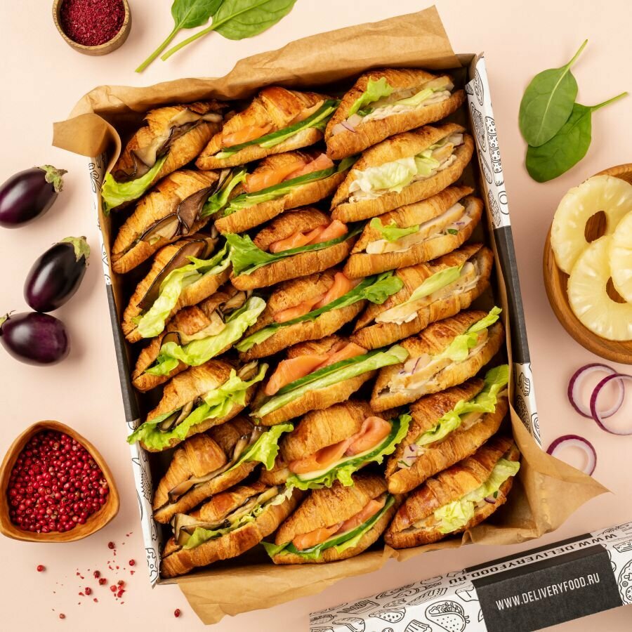 Бокс мини-круассанов премиум #2