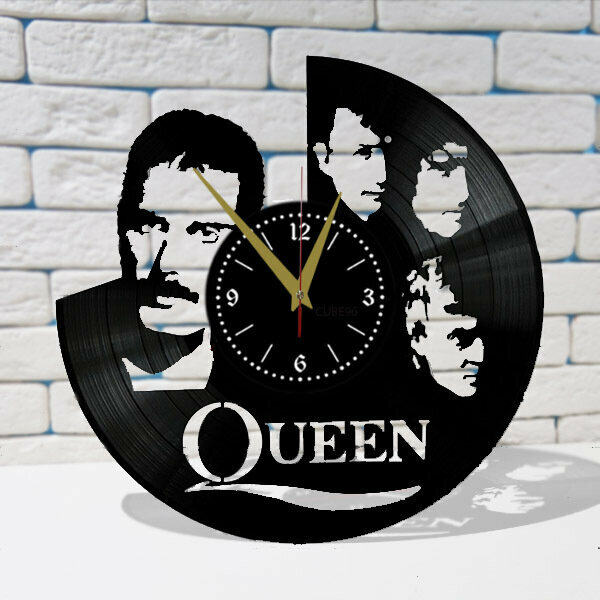 Часы из винила Queen 3