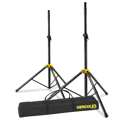 Hercules SS200B Стойка (пара) для ак. системы с переходником, высота 1280-2050мм, макс. нагрузка 45 кг