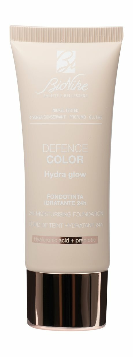 BioNike Defence Color Hydra Glow 24H Moisturising Foundation SPF 15 Увлажняющий тональный крем для лица с гиалуроновой кислотой и пребиотиком | 104 Beige 30мл