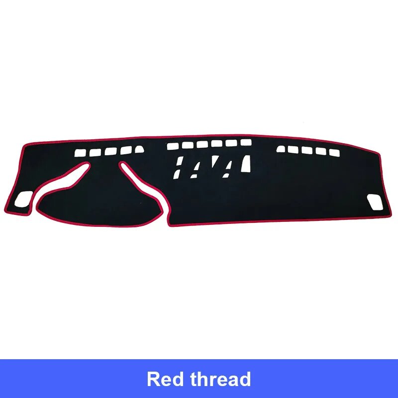 Автомобильные украшения, противогрязевой коврик для приборной панели, нескользящие коврики для Haval H3 2024, автомобильный внутренний чехол на платформе, стили, аксессуары Red thread