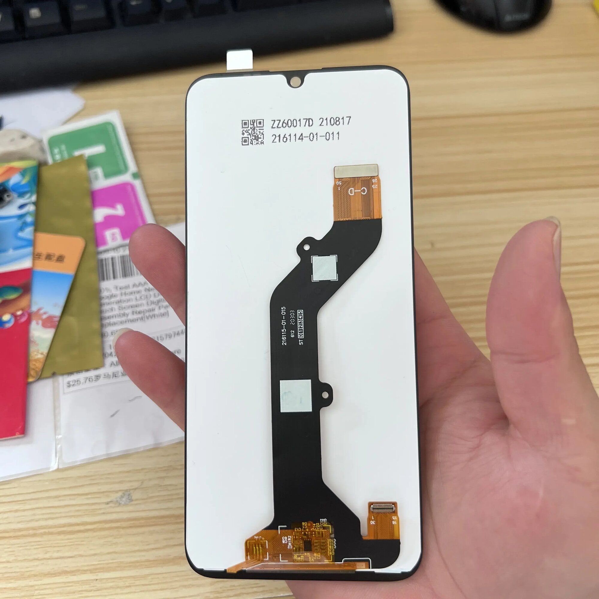 Оригинальный 6,1-дюймовый ЖК-дисплей для infinix smart HD 2021 X612B x612, замена дигитайзера ЖК-экрана для infinix smart HD 2021 X612 No Frame