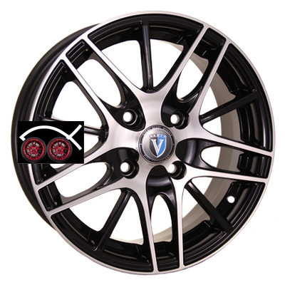 Диск Venti 1506 6.0x15 4x114.3 ET45 D67.1 черный