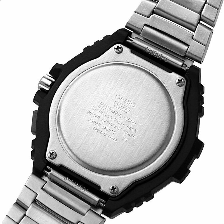 Наручные часы CASIO Collection, серебряный/черный — фото 1