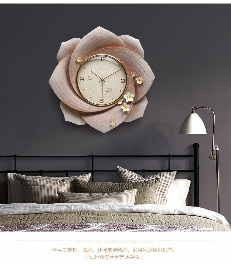 Часы настенные бесшумные/часы из эпоксидной смолы настенные,60*60CM