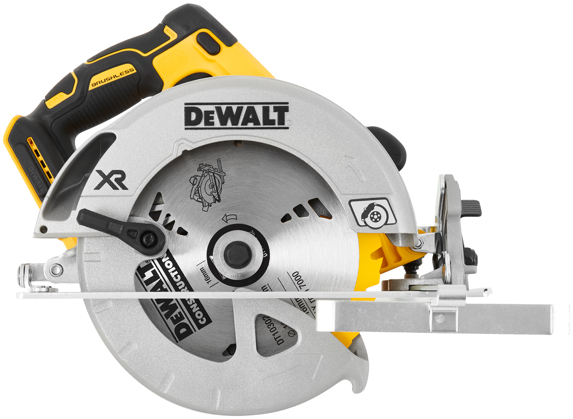 Аккумуляторная дисковая пила DeWALT 18 В DCS570NT, 5500об/мин, без аккумулятора и зарядного устройства
