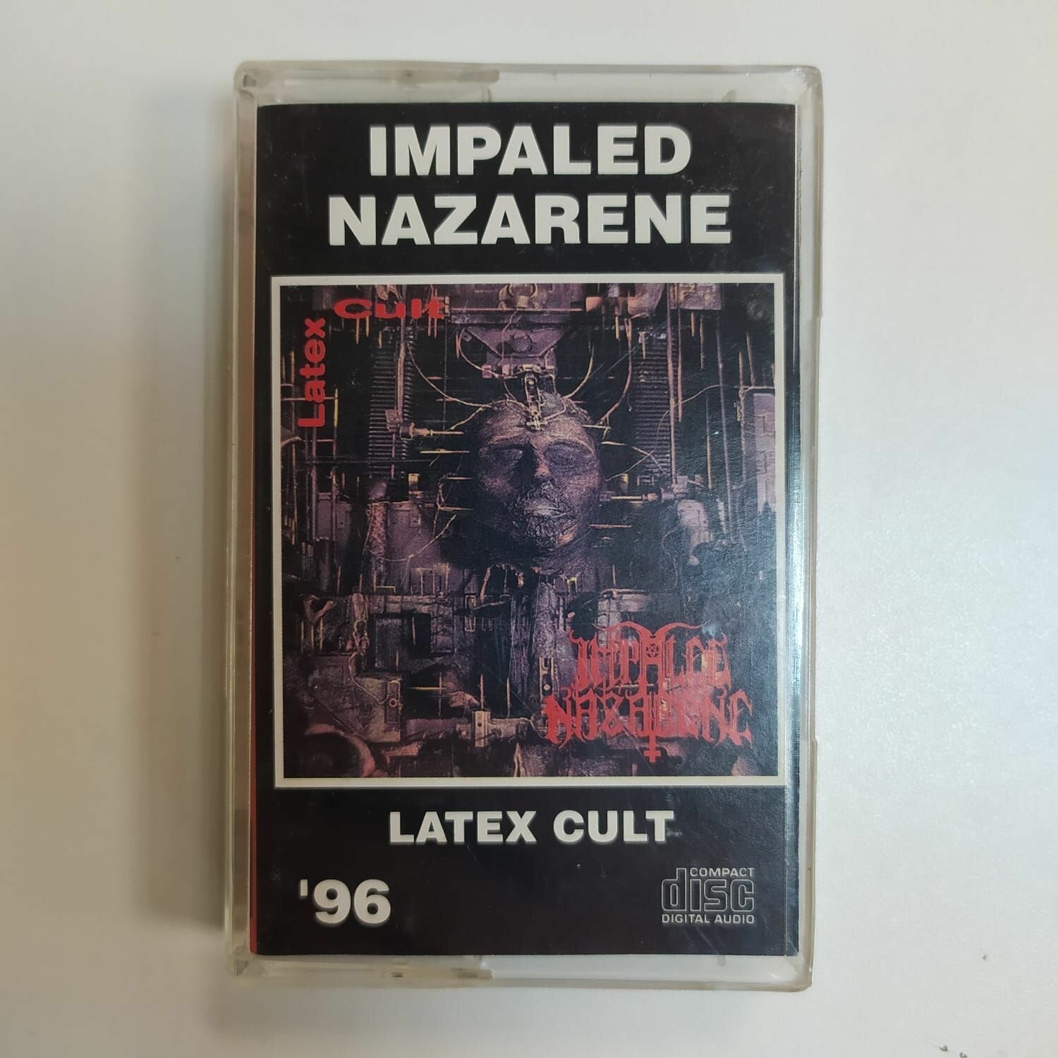 Аудиокассета MC Impaled Nazarene - Latex Cult (Россия 1996г.) Bootleg