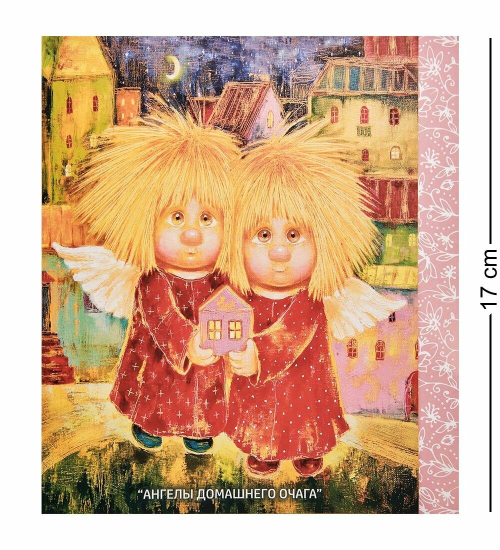 Открытка "Ангелы домашнего очага" 15х17 A2161787 Artangels, Бумага