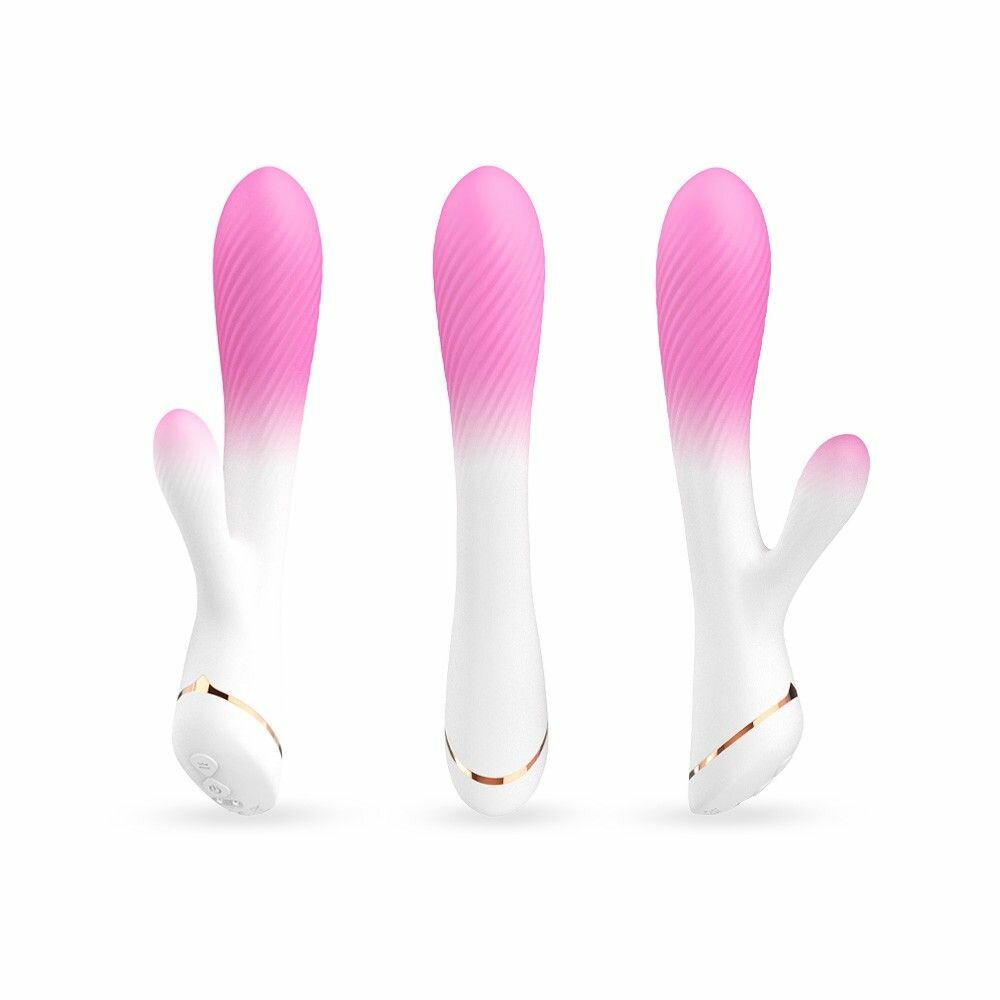 Вибромассажер Silicone Toys, 9 режимов, перезаряжаемый, гипоаллергенный, силикон