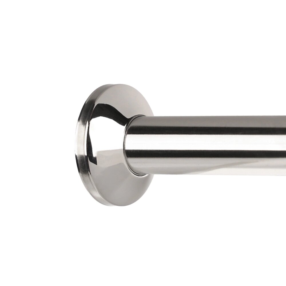 Карниз для ванной Go Go 170 см прямой нержавеющая сталь