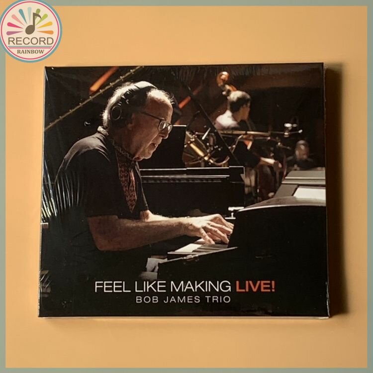 Bob James Feel like Making Live MQA 2021 CD Совершенно новый Запечатанный Альбом новый запечатанный CD запечатанный альбом
