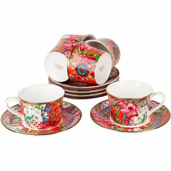 Чайный набор Nouvelle "Secret Garden", 200 мл 12 предметов на 6 персон (0200150)