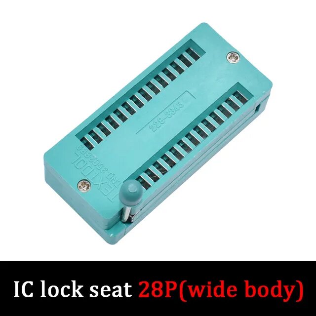 AEAK IC Socket универсальный тестовый разъем ZIF 28Pin wide