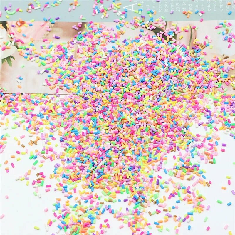 Полимерная Горячая Глина Любовь мягкая глина лист снежинка нашивка-пентаграмма рукоделие DIY аксессуары для дизайна ногтей слайм наполнитель 3-5 мм