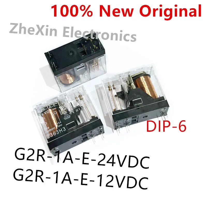 Электромагнитные реле G2R-1A-E DC24 / DC12 10pcs---G2R-1A-E-12V
