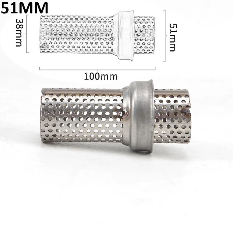 51 мм 60 мм универсальный DB Killer Catalyst без шнуровки мотоциклетный глушитель шума звук выхлопной глушитель для побега мотоцикла A-51mm