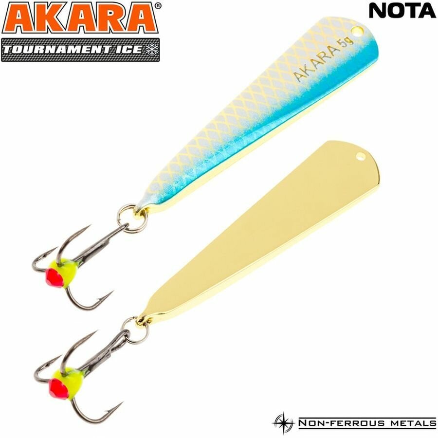 Блесна Akara Tournament Ice Nota 35 3гр. 1 GO