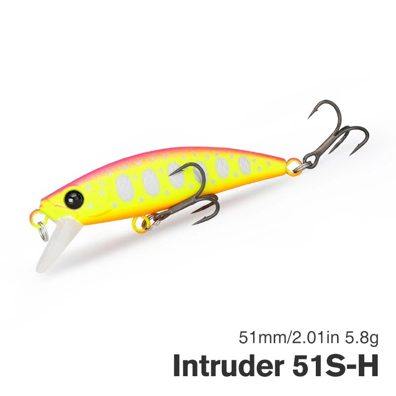 TSURINOYA Intruder 51S-H, 51мм, 5.8г, наживка