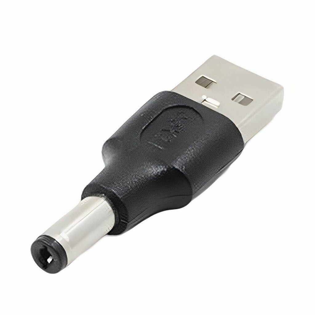 USB-разъем для 2,5/3,0/3,5/4,0/4,8/5,5 мм адаптера зарядного преобразователя, длина разъема 4,6 см/1,81 дюйма