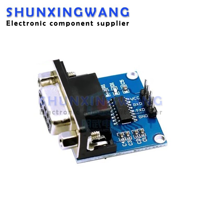 MAX3232 Модуль преобразователя последовательного порта RS232 в TTL Разъем DB9 MAX232