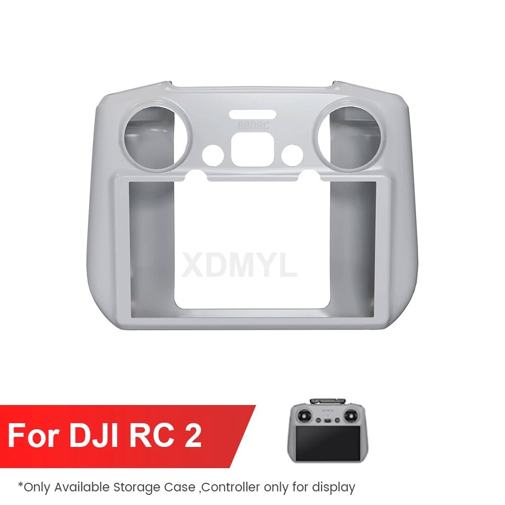 Силиконовый чехол Xdmyl для DJI Mini 5 Pro/Mini 4 Pro/Air 3S/Mavic 4 Pro/RC 2 Grey