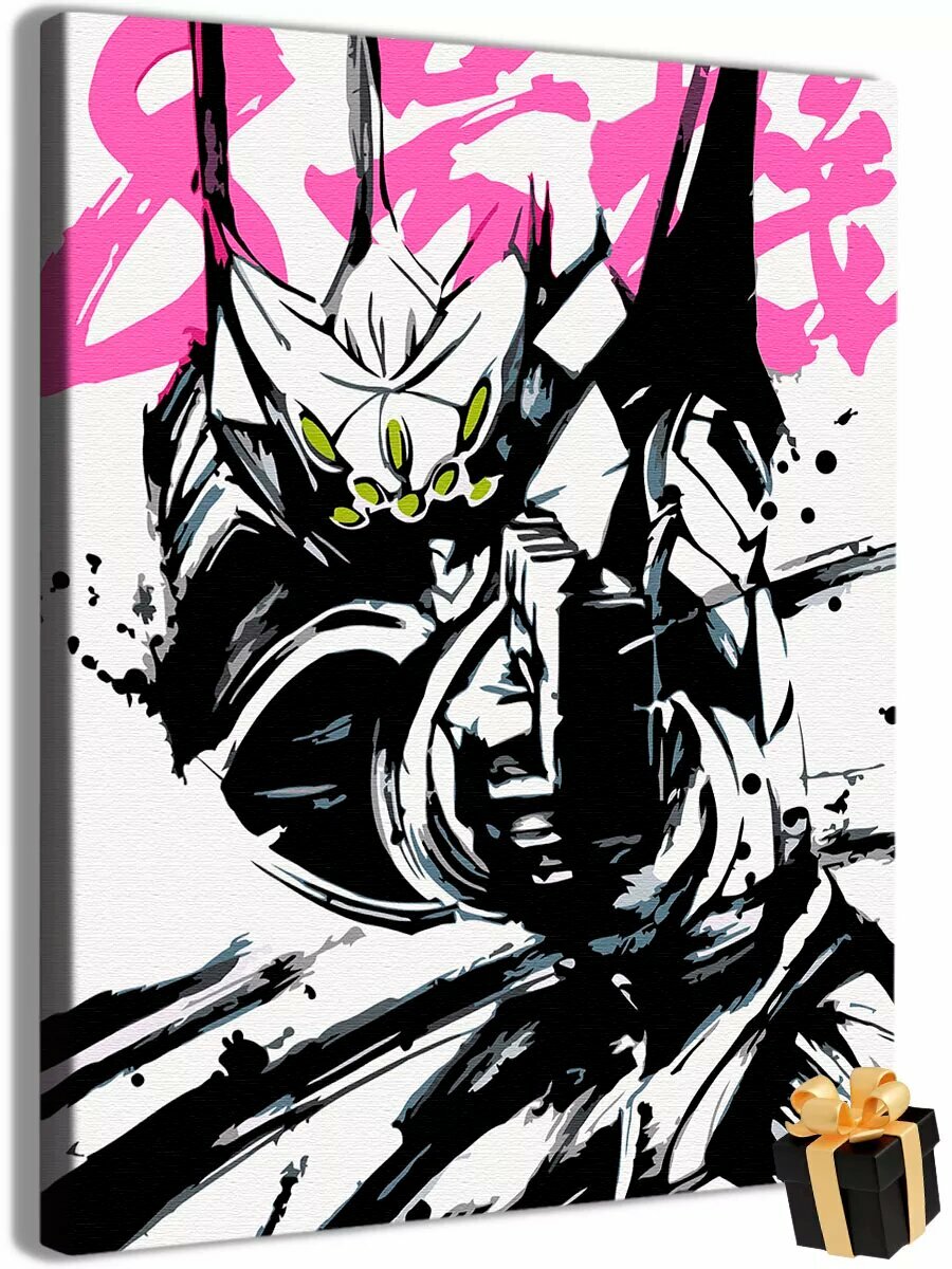 Картина по номерам евангелион аниме