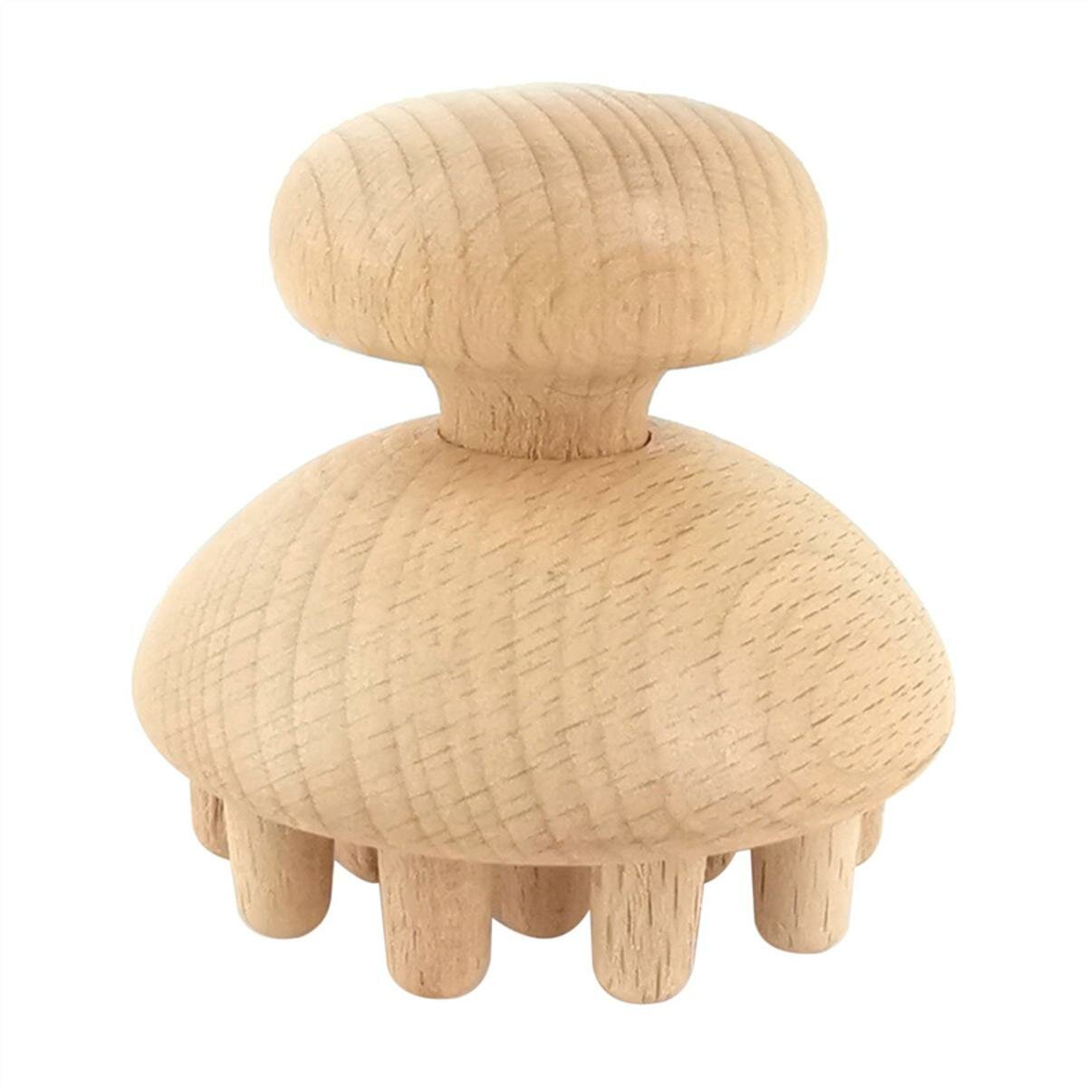 LKPCIGCXM Массажный инструмент в форме деревянного гриба, массажер, антицеллюлитный роликовый массажер для всего тела, облегчение мышечной боли