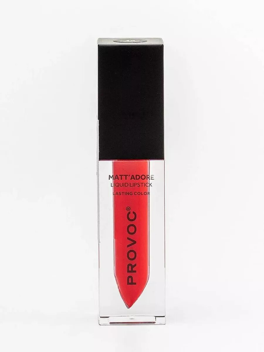Provoc MATTADORE Liquid Lipstick 14 Жидкая матовая помада для губ (огненно-красный)