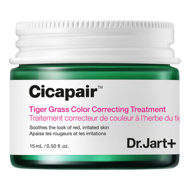 DR JART+ Cicapair Tiger Grass Color Correcting Treatment CC-крем корректирующий цвет лица в дорожном формате 15 мл