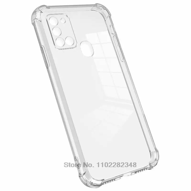 Противоударный чехол для телефона Samusng Galaxy A21 A21s, силиконовый мягкий чехол из ТПУ для Samsung A21s A21, прозрачный чехол Galaxy A21s