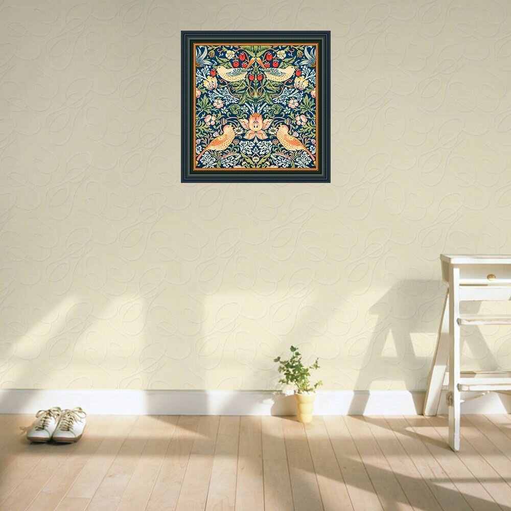 Знаменитый набор для вышивания картин крестиком, Похититель клубники, Уильям Моррис