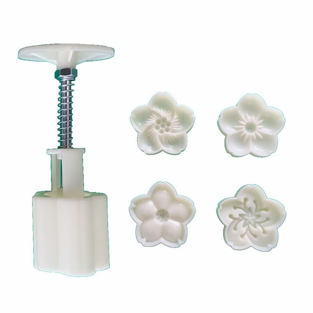 1 формочка + 4 штуки, 50 г формы для торта cherry blossom peach blossom moon