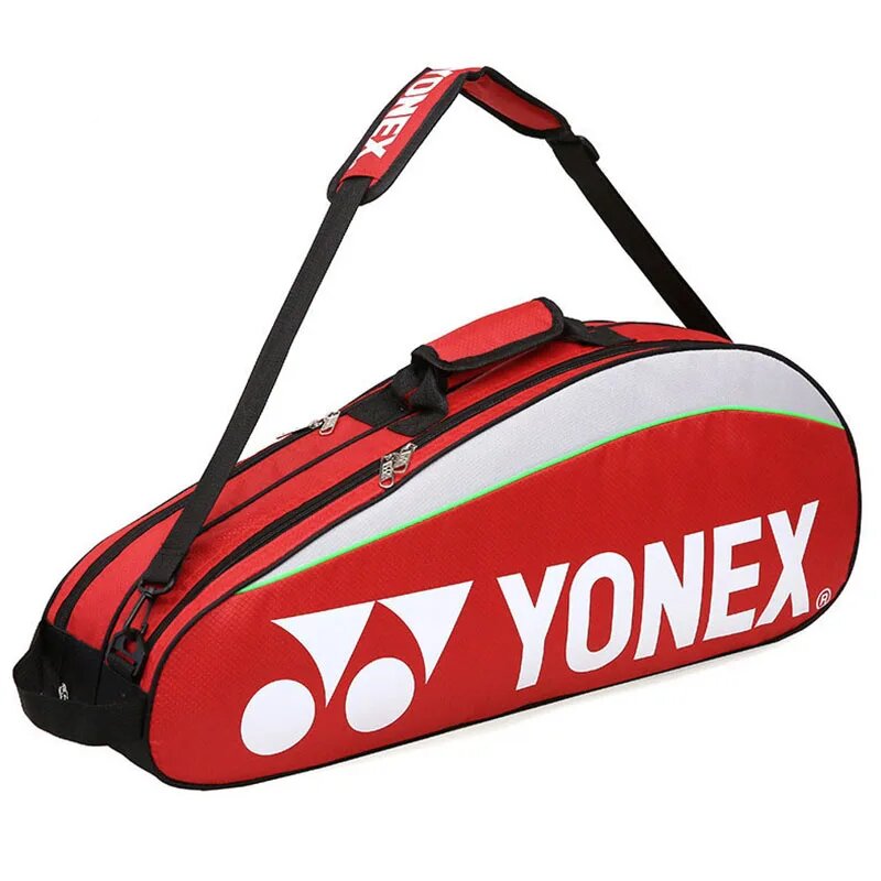 YONEX сумка для бадминтона 3 ракетки, Red
