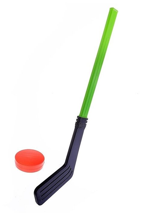Клюшка с шайбой (3 дет.) (разборная) 9064, (Рославльская игрушка)