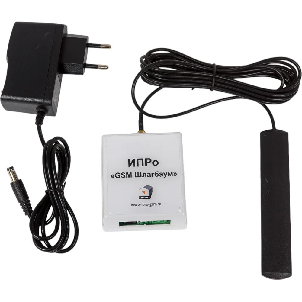 GSM модуль ИПРо Шлагбаум 1443, открытия и управления
